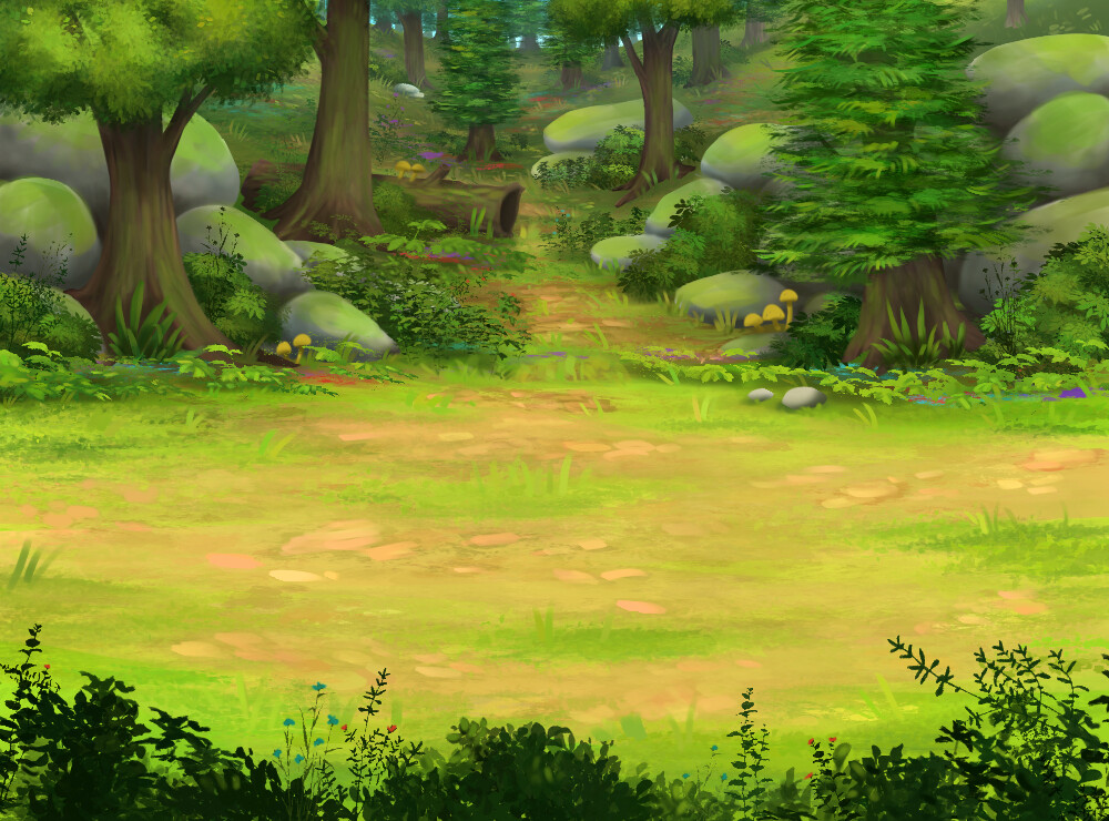 ArtStation - Forest Background
