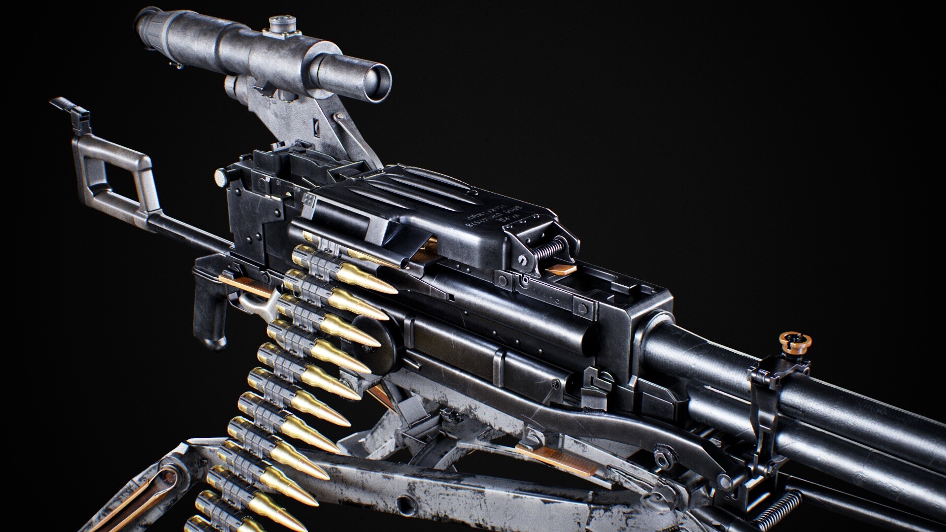 ArtStation - Kord Heavy Machinegun