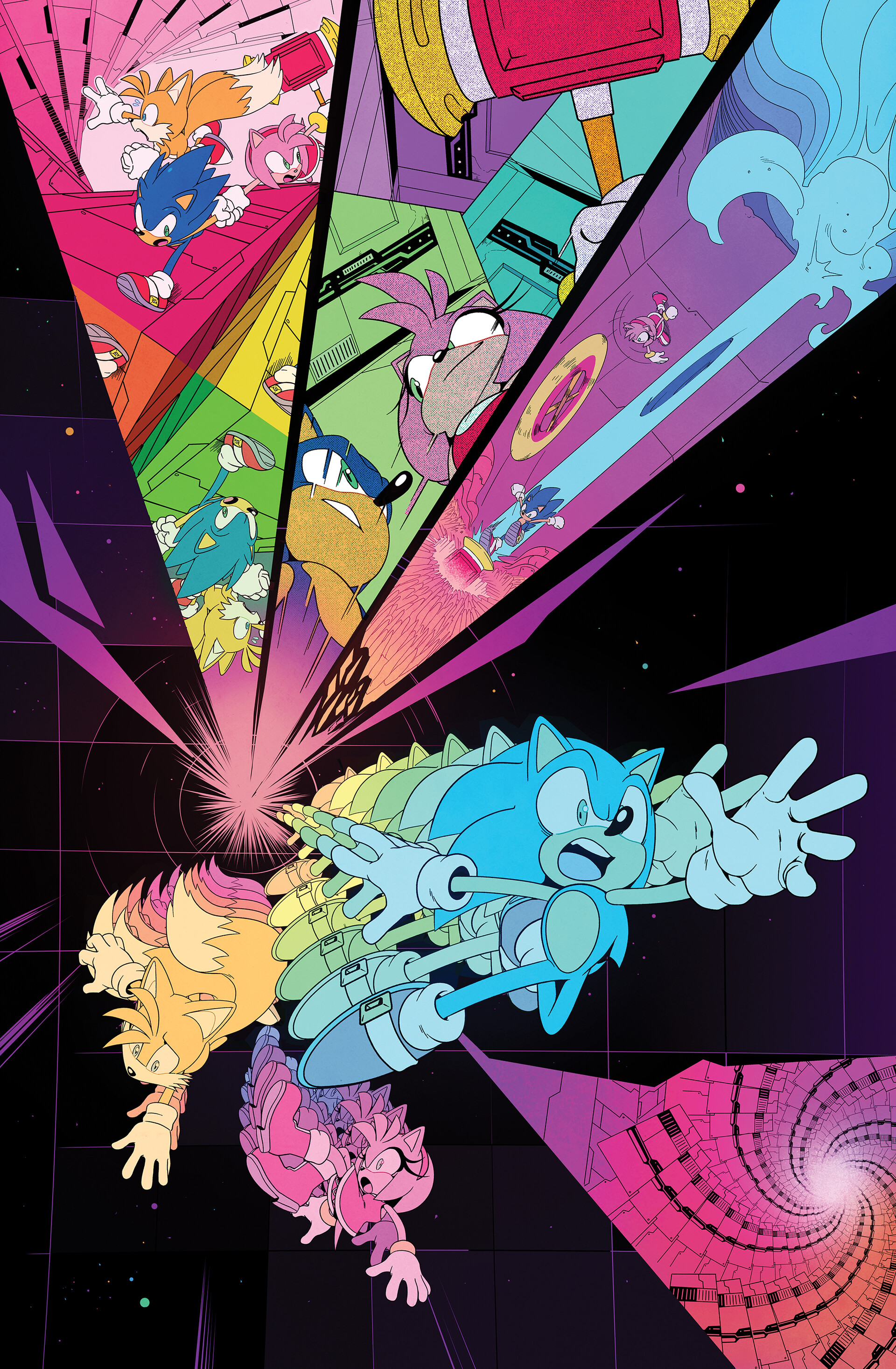 ArtStation - IDW Sonic the Hedgehog #37 Interior Colours