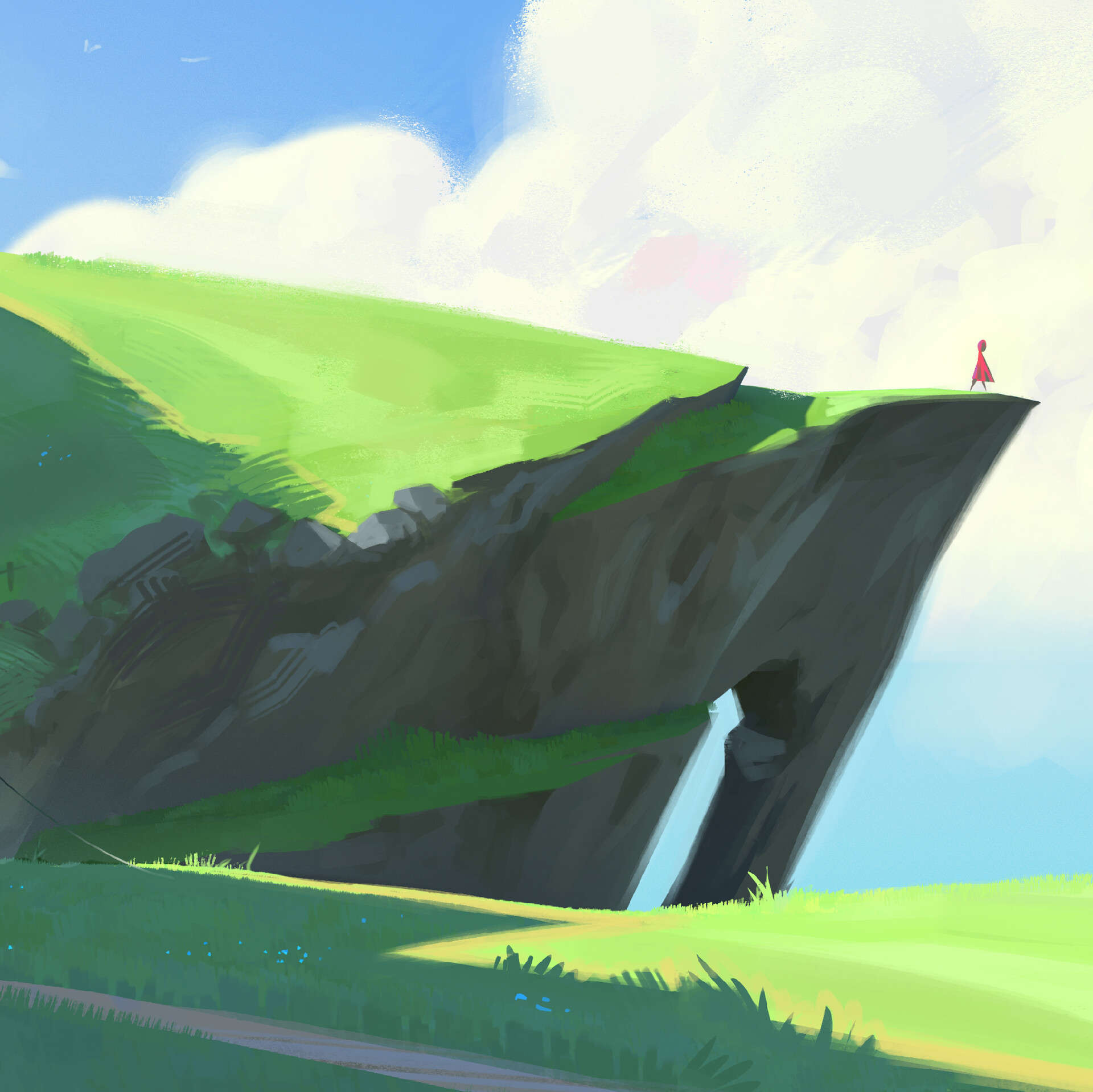 ArtStation - Windy Island 2