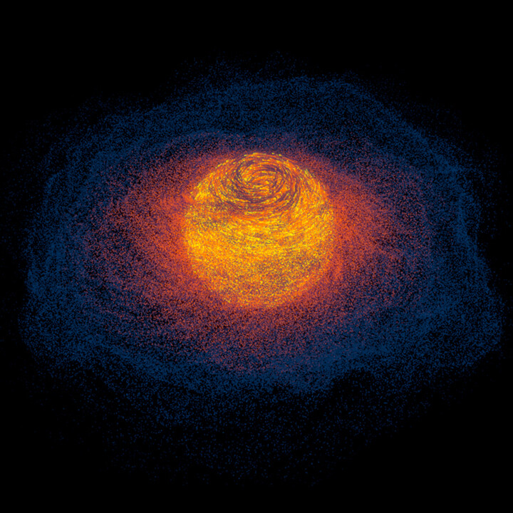 ArtStation - Houdini Particles R&D | Curl Noise Particles / POP Curve Force