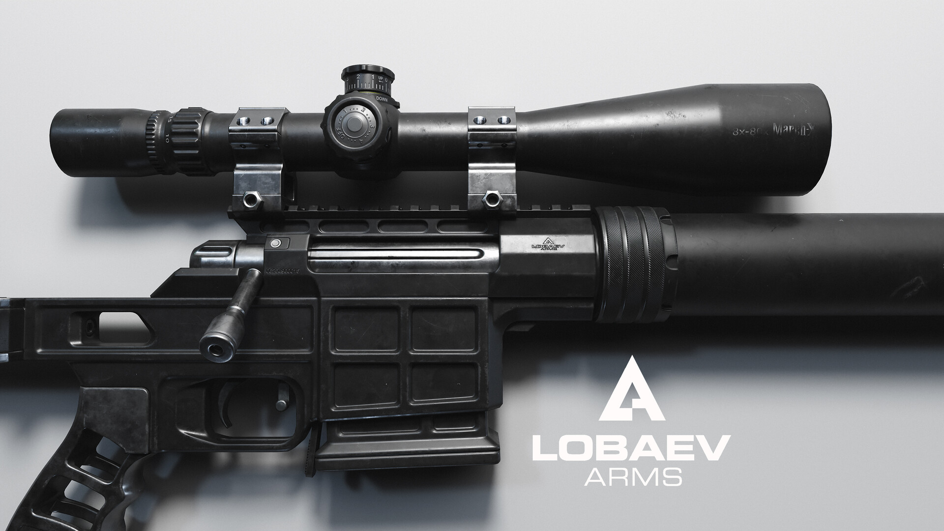 ArtStation - DVL-10 SABOTEUR manufactured by Lobaev Arms