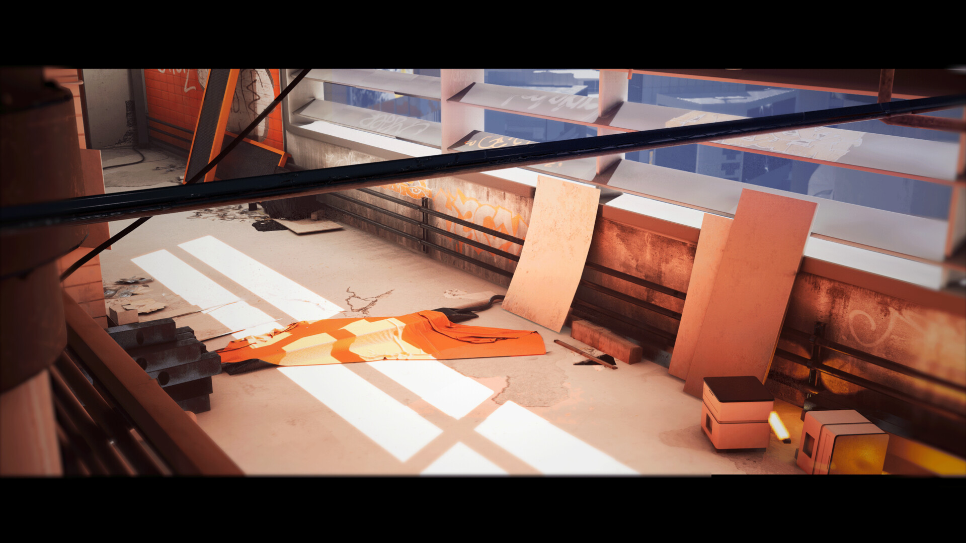 ArtStation - Mirror's Edge Corridor Unreal Engine