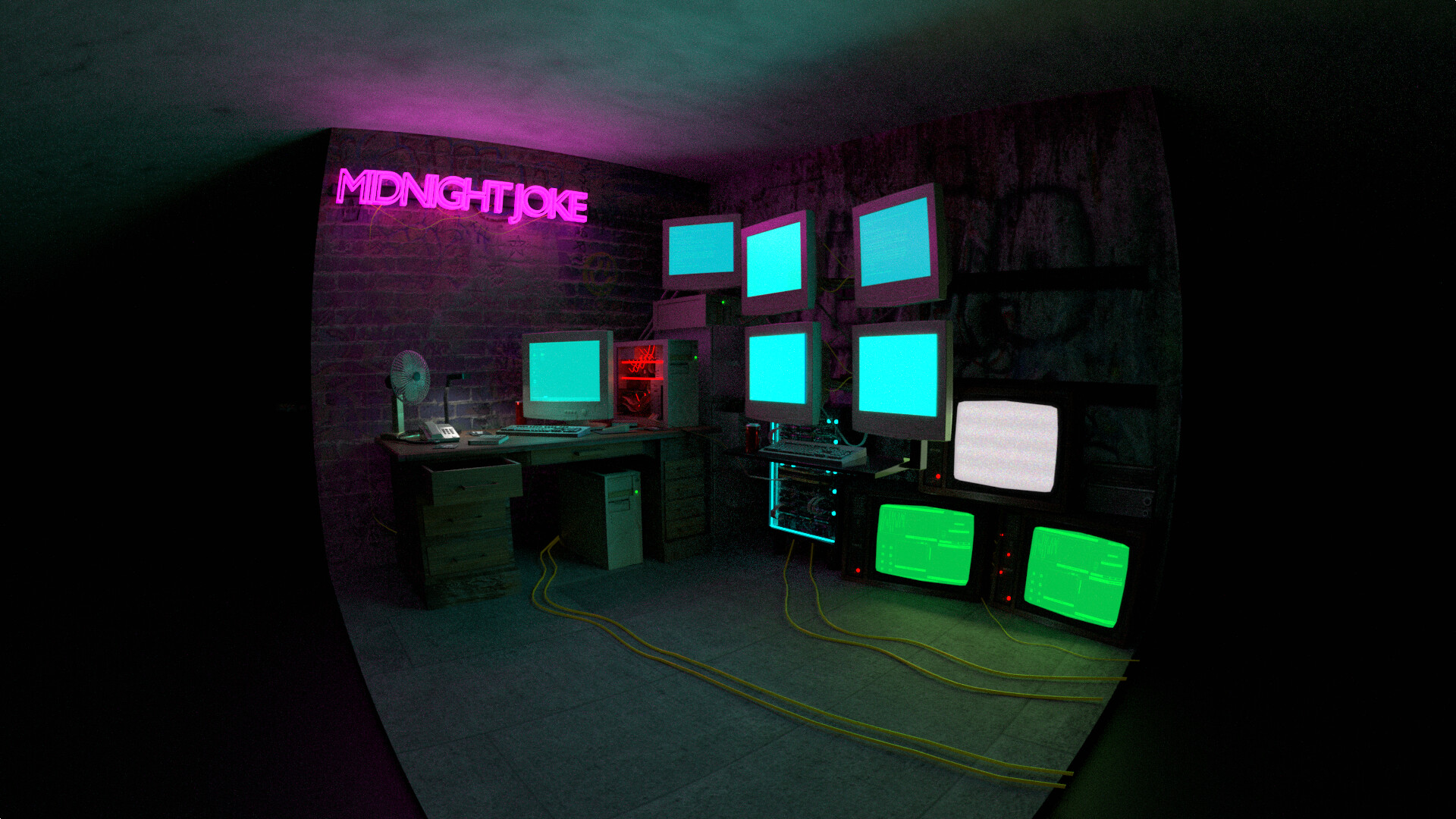 ArtStation - Computer Room