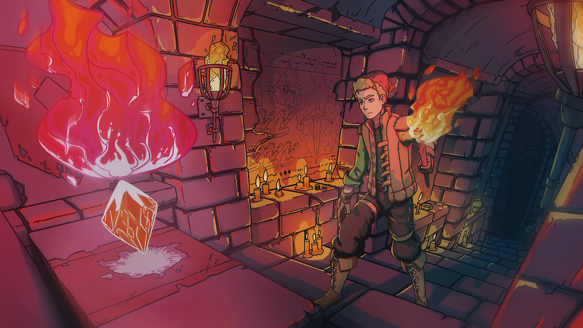 ArtStation - Discovery in a Dungeon (Commission)