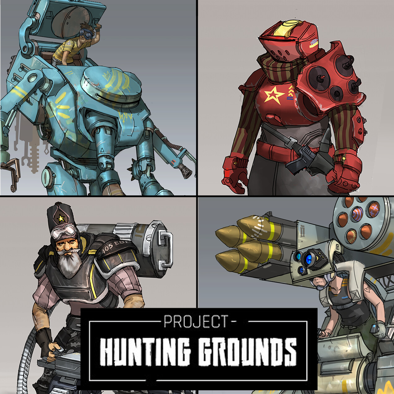 ArtStation - Full Project - Hunting Grounds