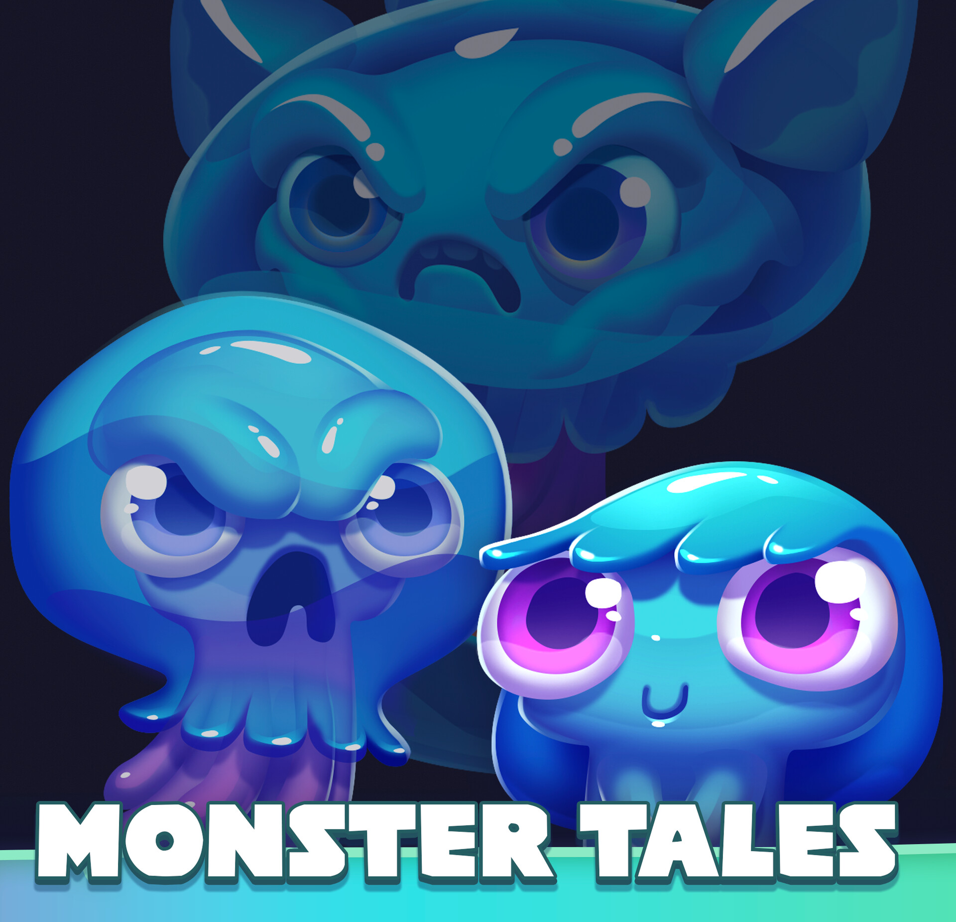ArtStation - Monster Tales Jellytin, Jellyskull and Jellyhelm