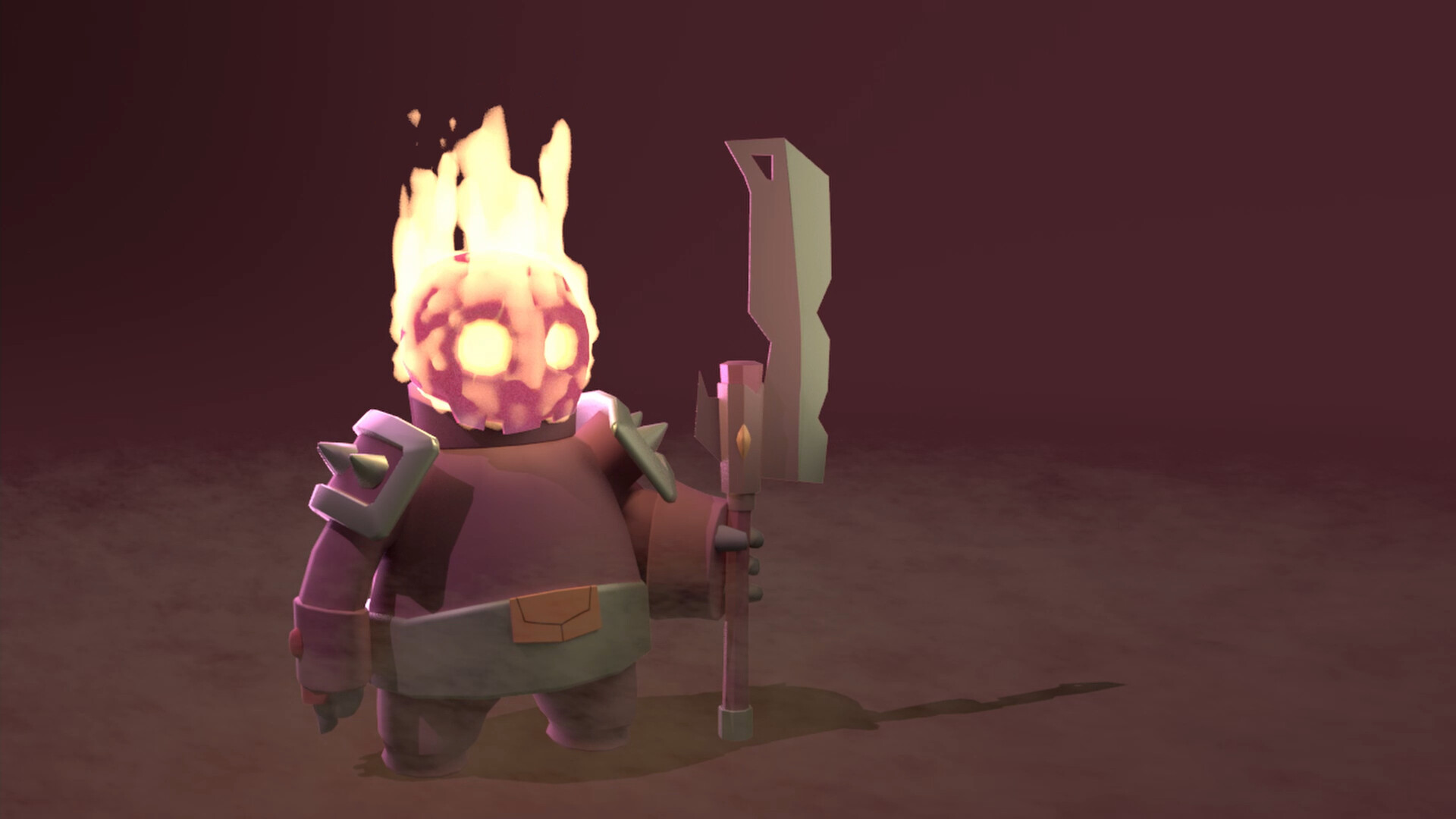 ArtStation - 3D Tiny Skull Knight