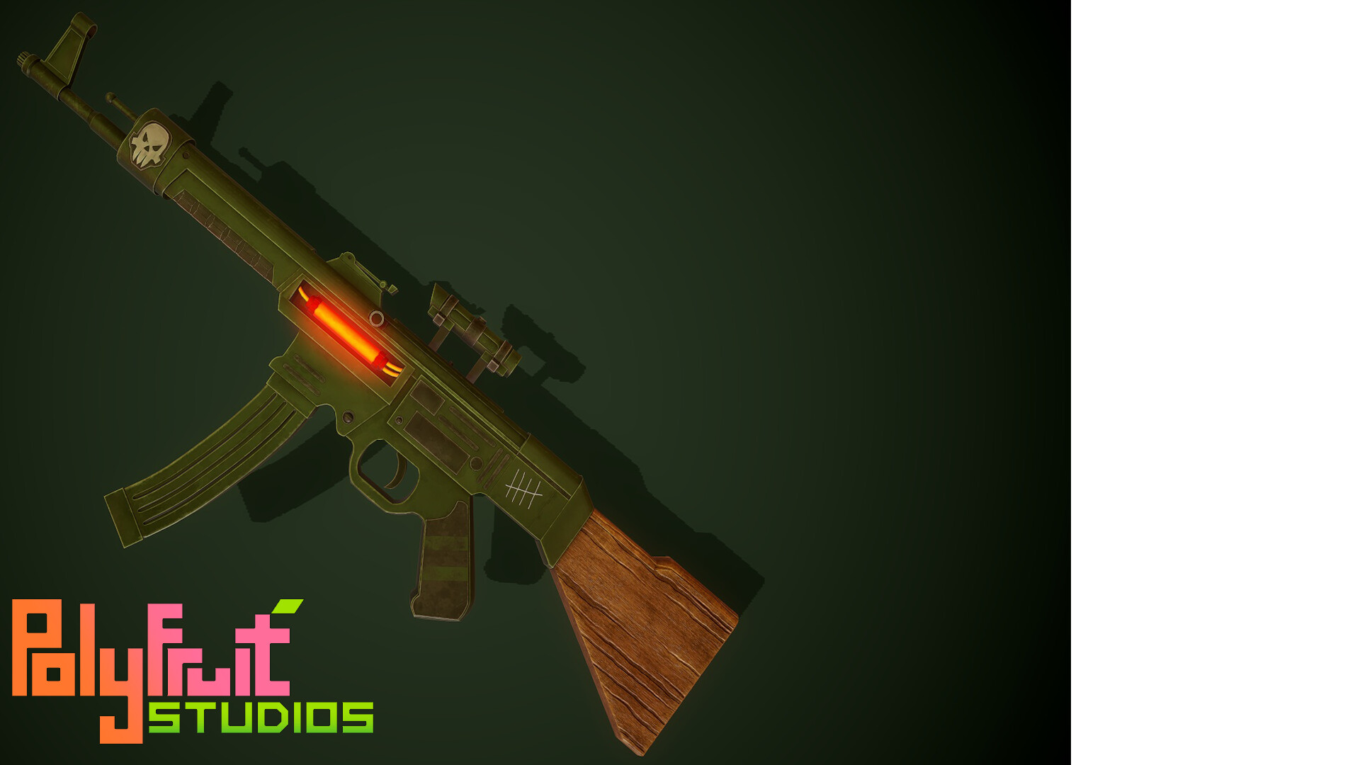 ArtStation - Scifi Military Alien Assault Rifle