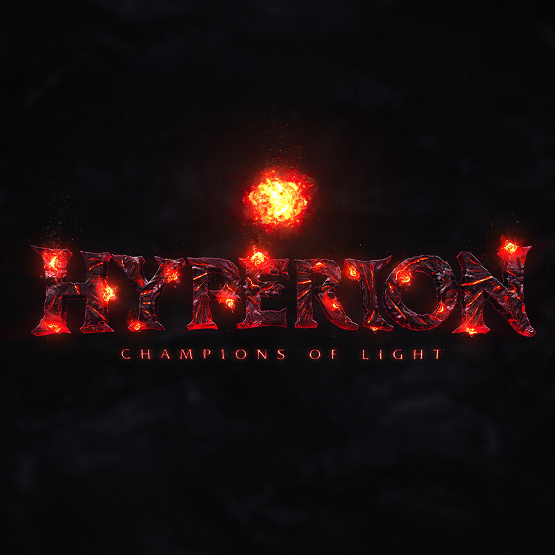 ArtStation - Fantasy Game Logo - Hyperion 🔥