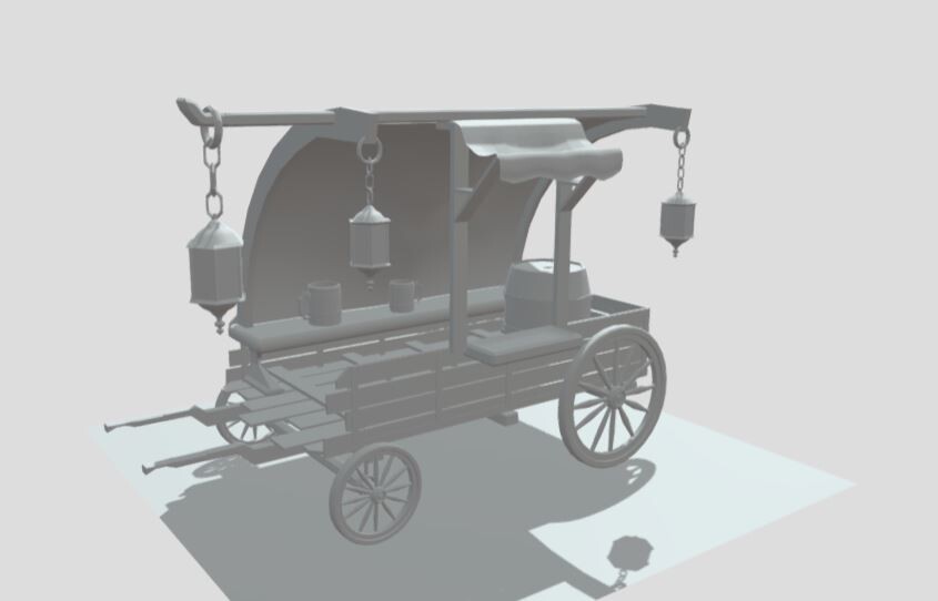 ArtStation - tavern cart