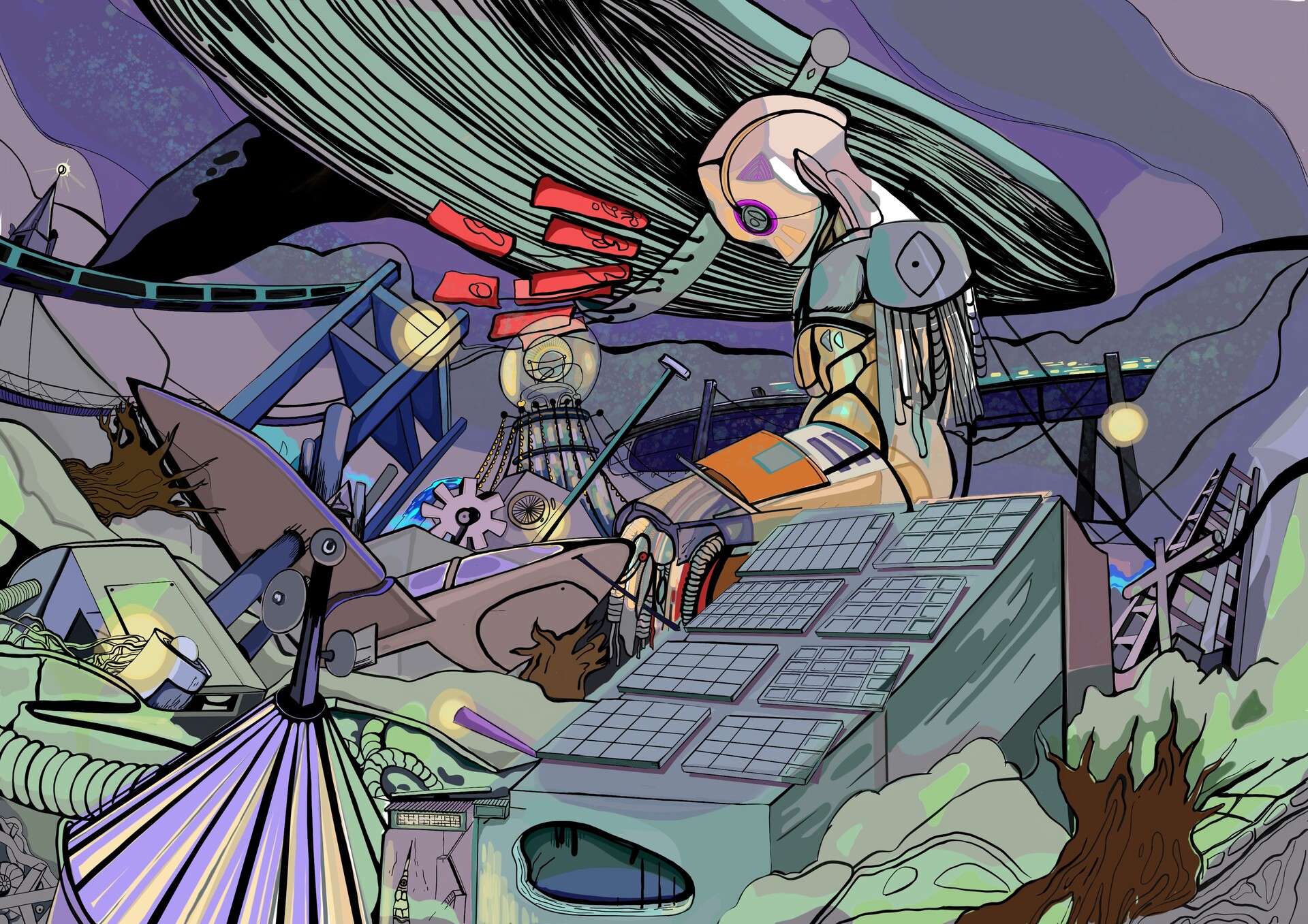 ArtStation - Death of humanity