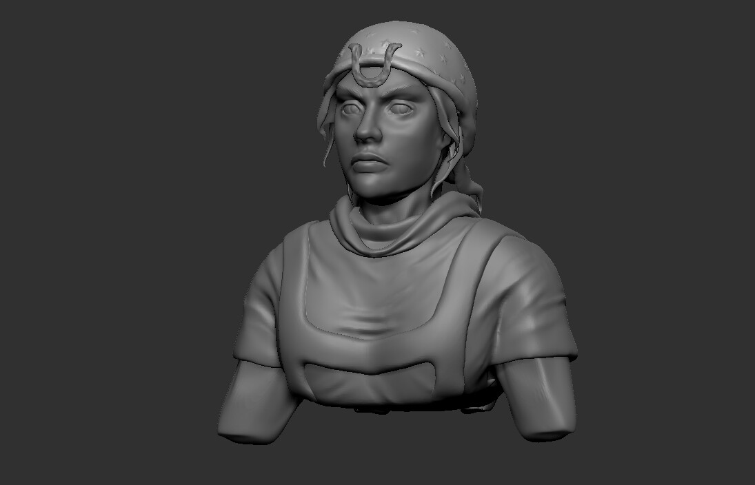 ArtStation - Johnny Joestar 3D model- Z Brush- wip