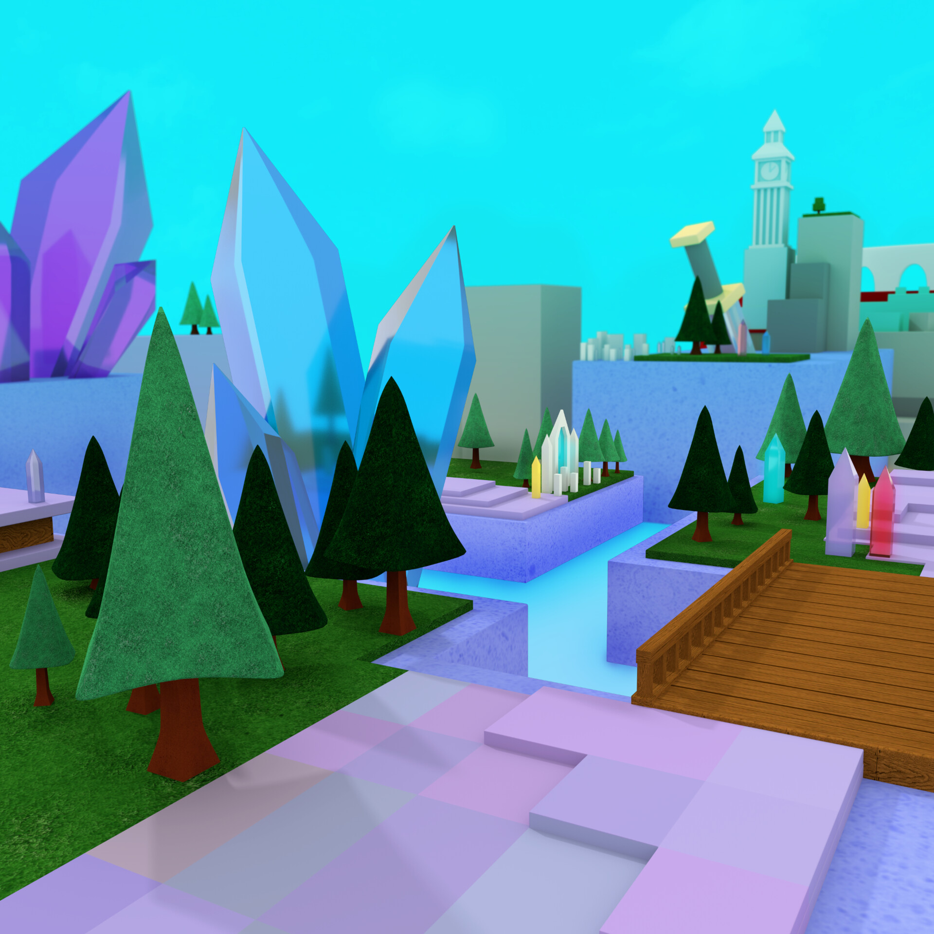 ArtStation - Roblox Kingdom Simulator Toy Background