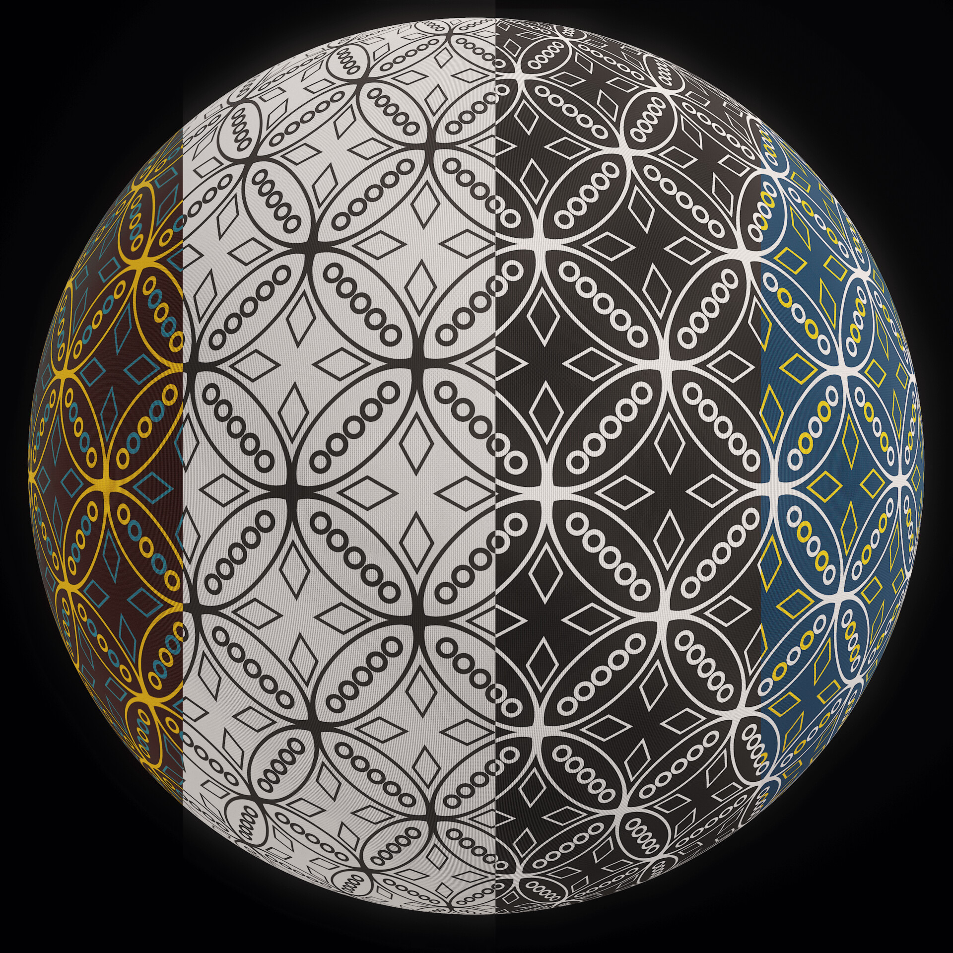 ArtStation - Simple Batik Pattern