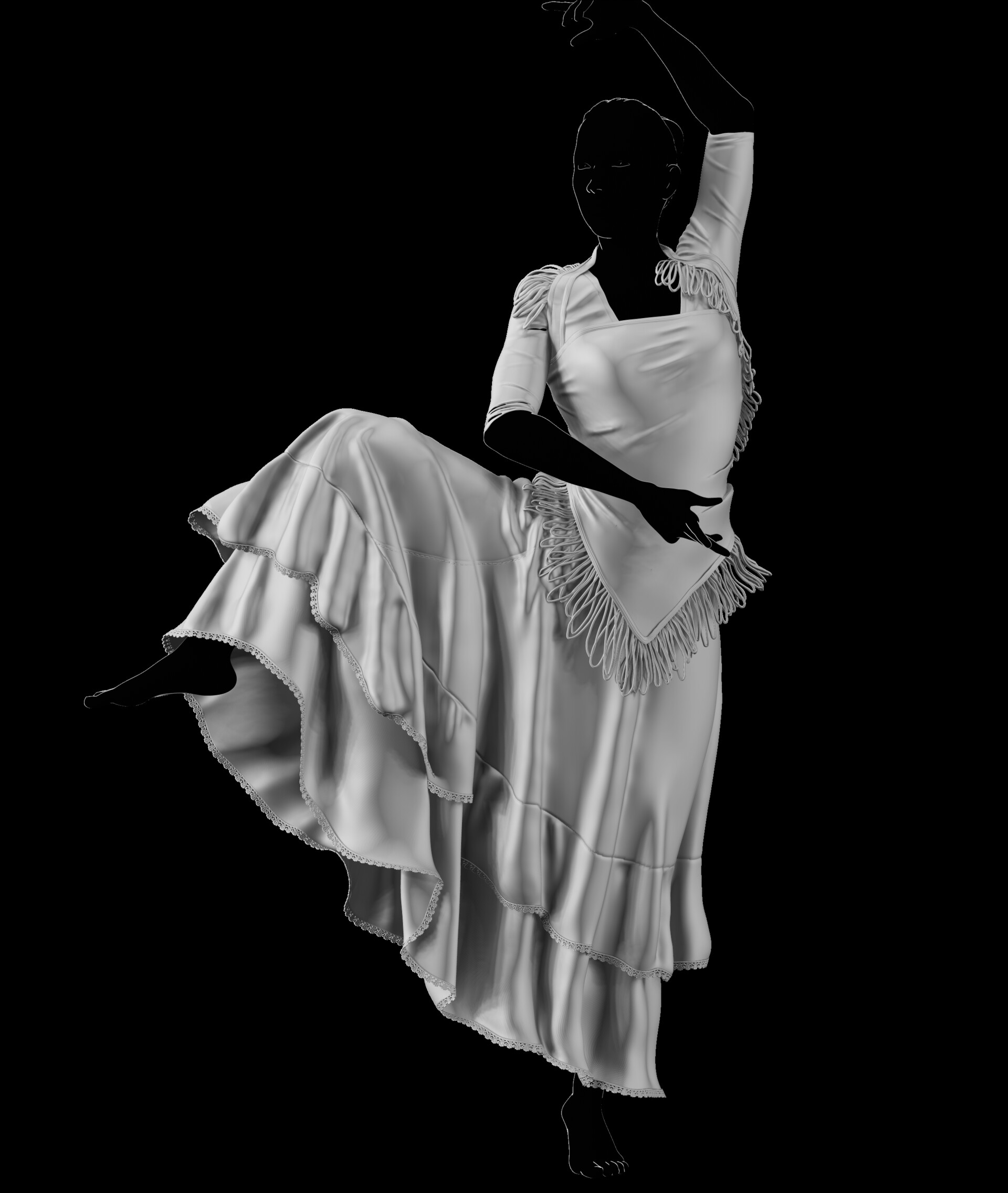 ArtStation - Cloth Anatomy Study