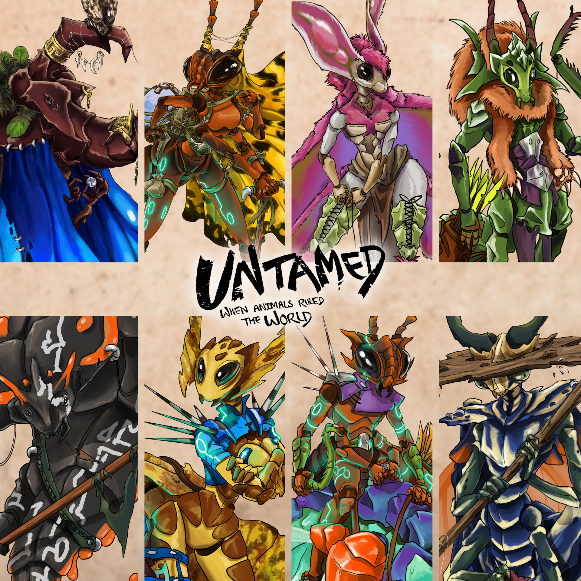 ArtStation - Untamed : The Bug World.