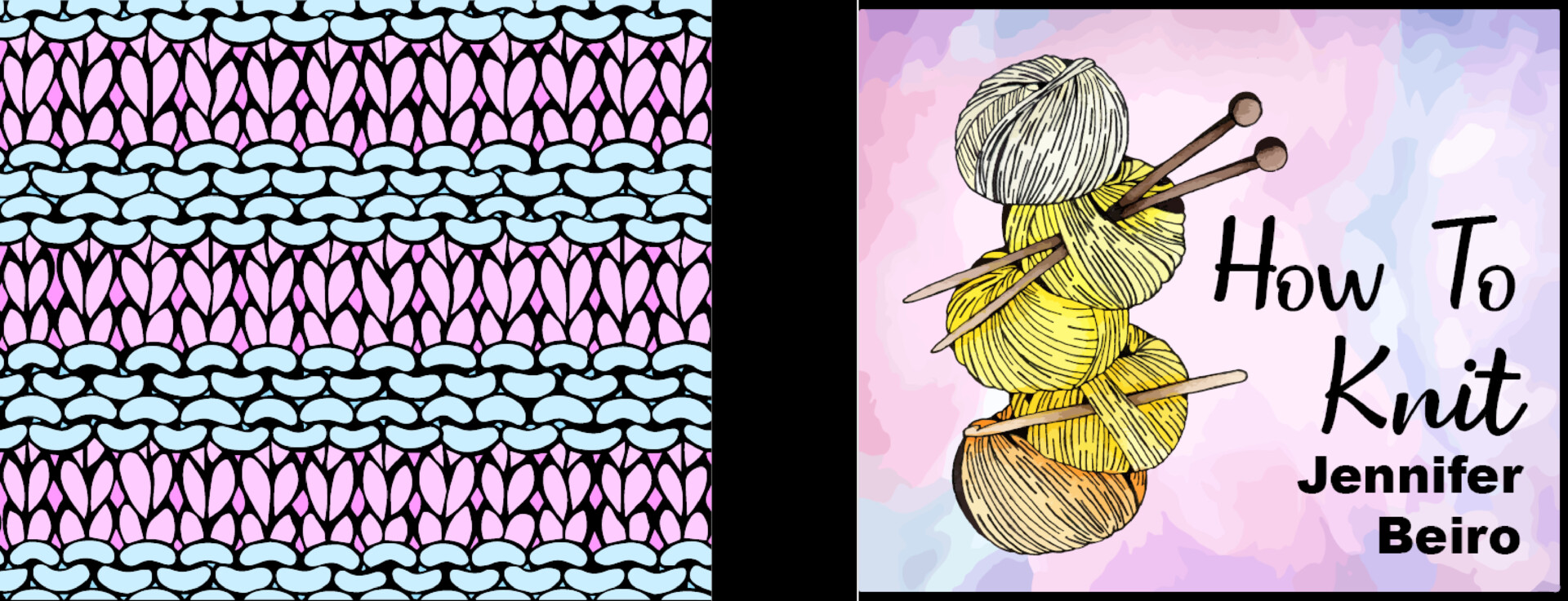 ArtStation - How to Knit Book Design