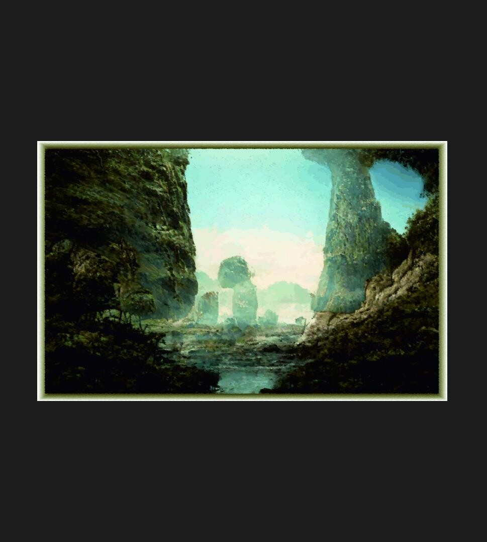 ArtStation - Sigma - 5. Stone trees