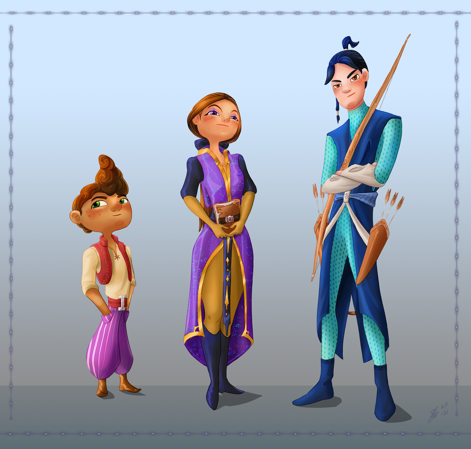 ArtStation - Character Design - Trio