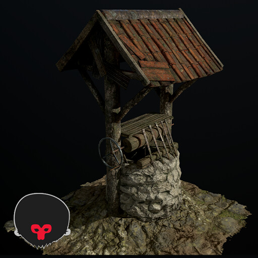 ArtStation - Abandoned Water Well - Prop Challenge