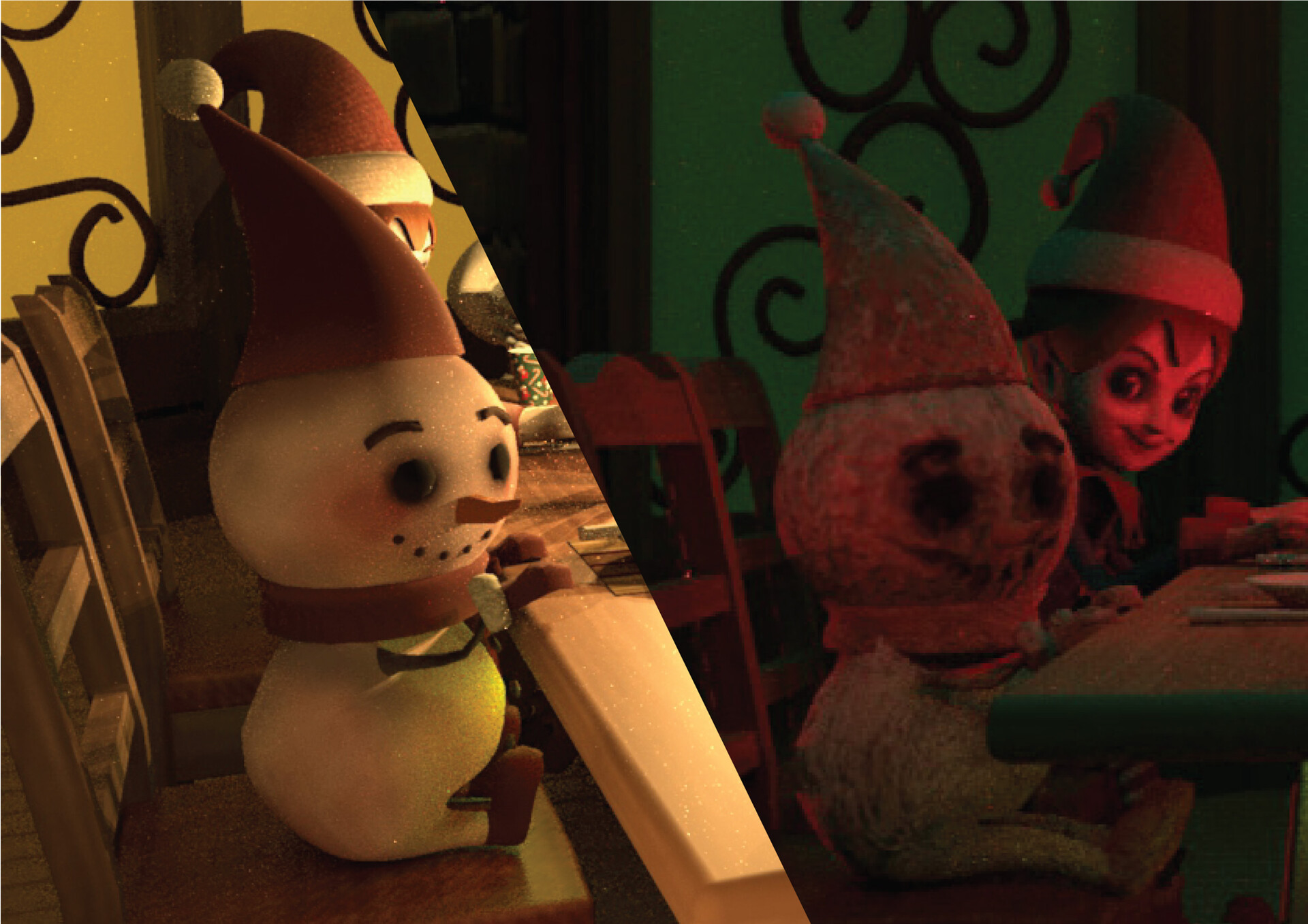 ArtStation - Snowman / Snowman Evil