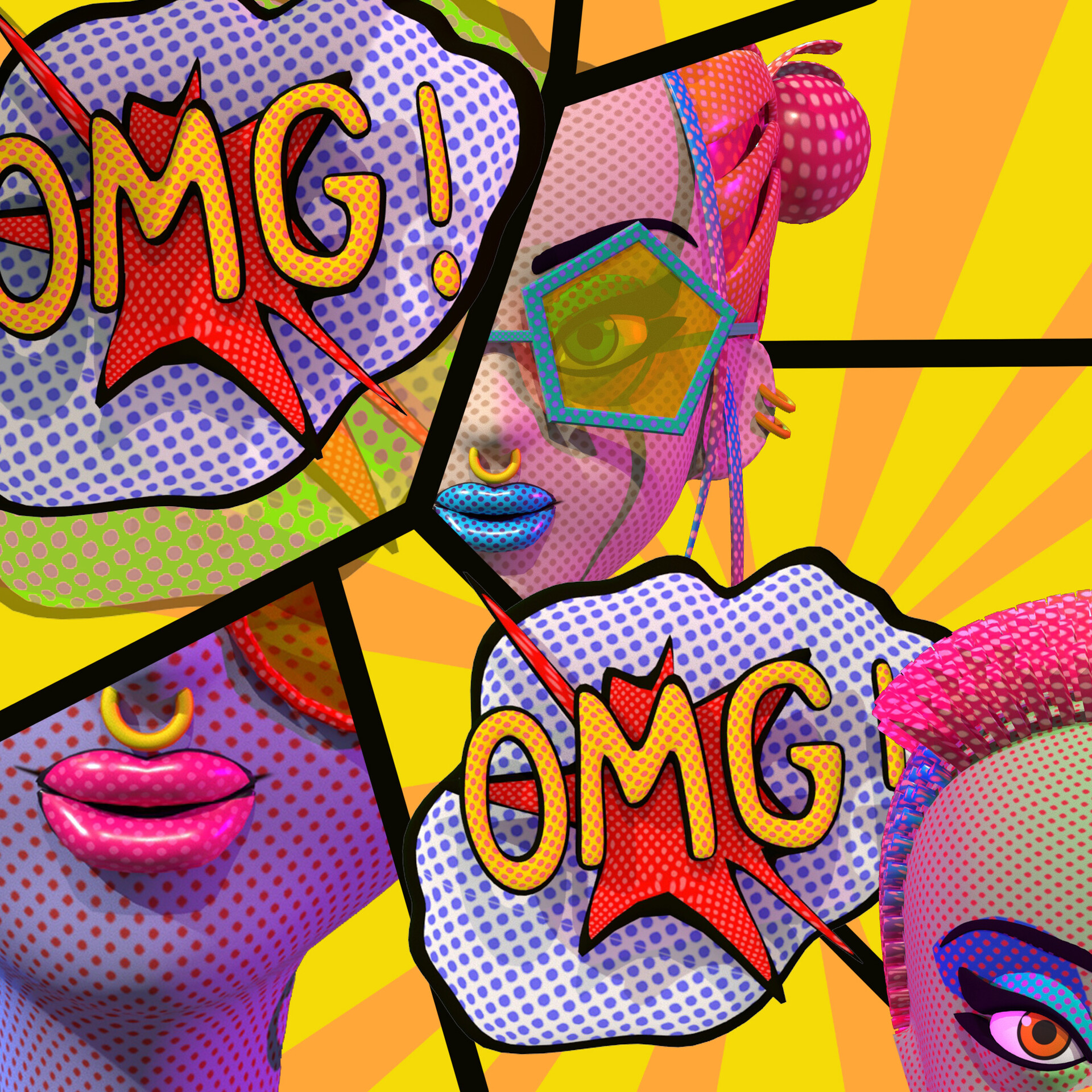 ArtStation - Avatar Punk #3D