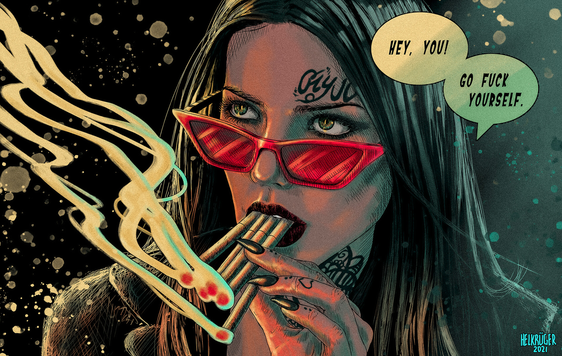 ArtStation - Bad girl