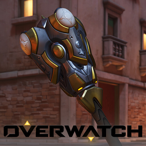 ArtStation - Overwatch - Brigitte Sol Flail & Shield