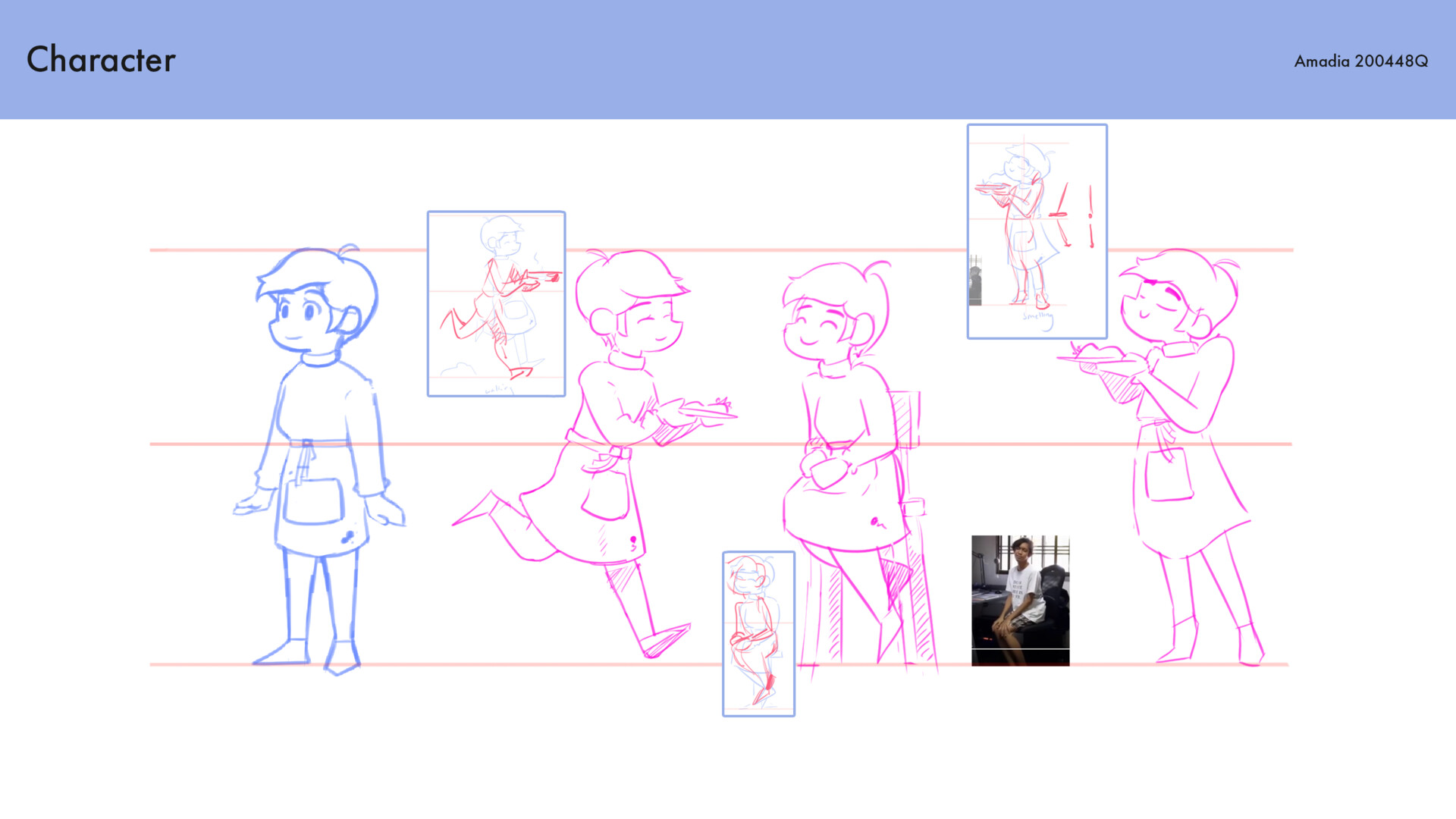 ArtStation - Walk & Sit - 2D Animation Assignment