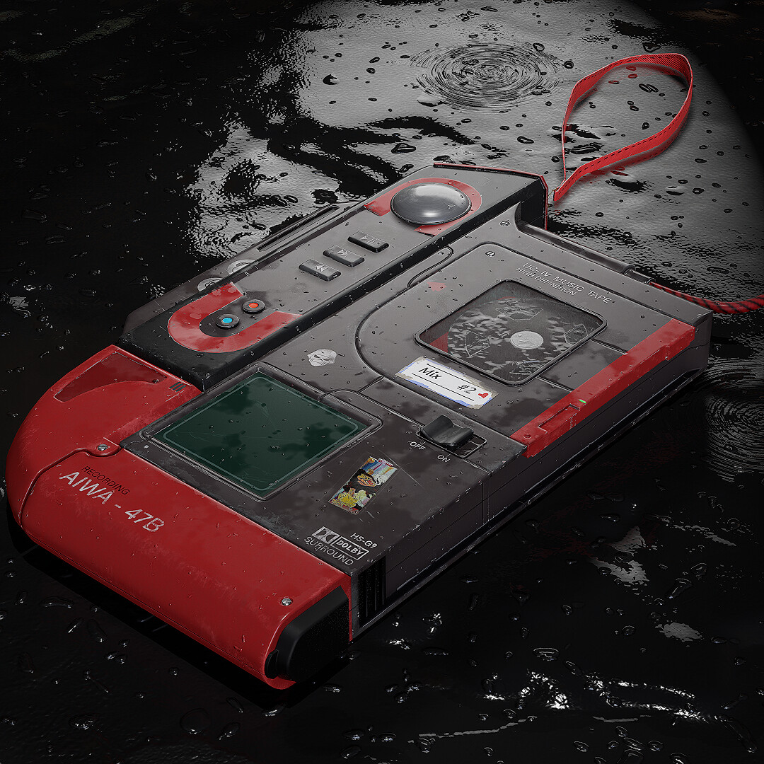 ArtStation - Sci fi Walkman - A I W A 47B