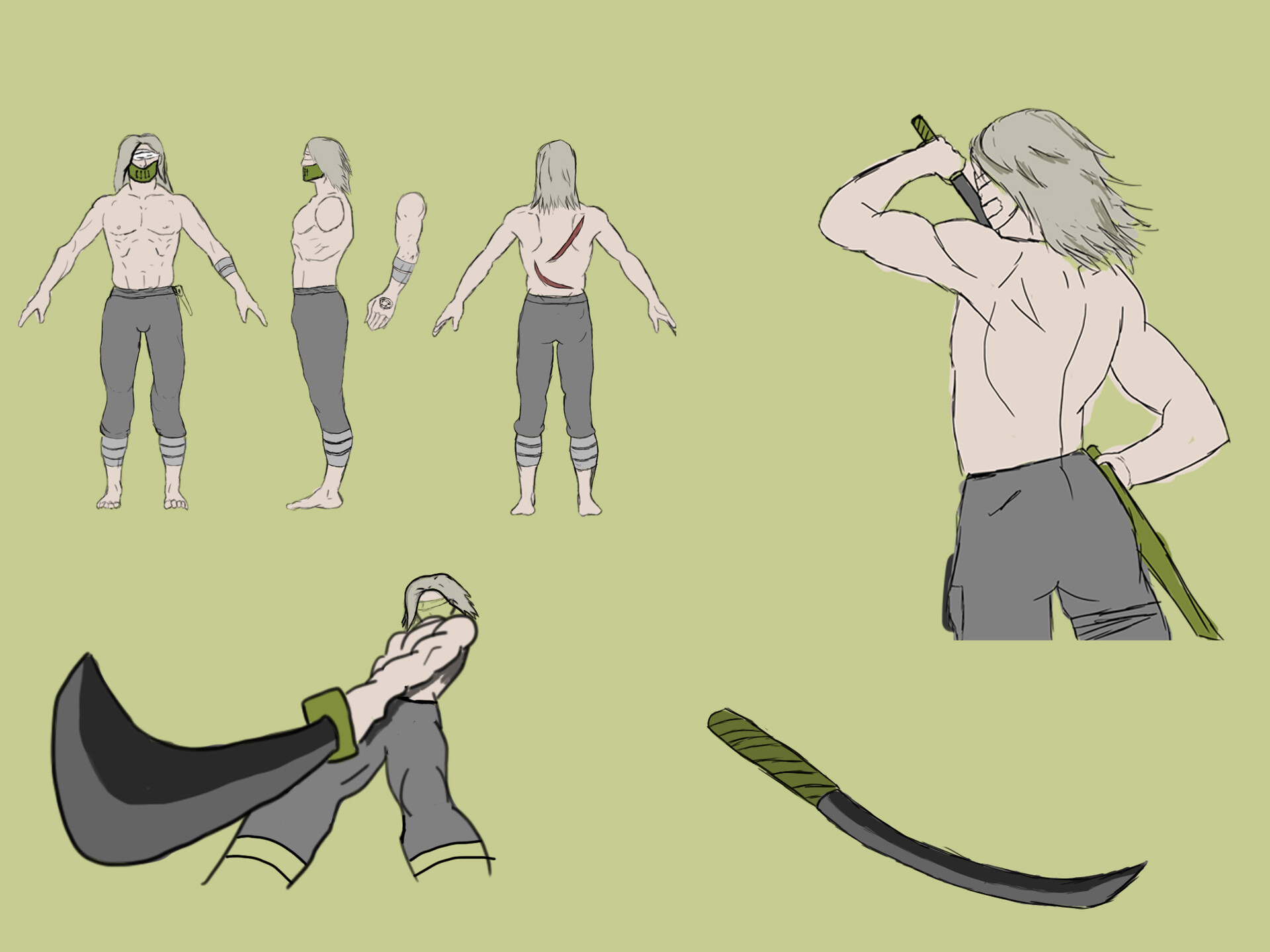 ArtStation - OC Character Sheet