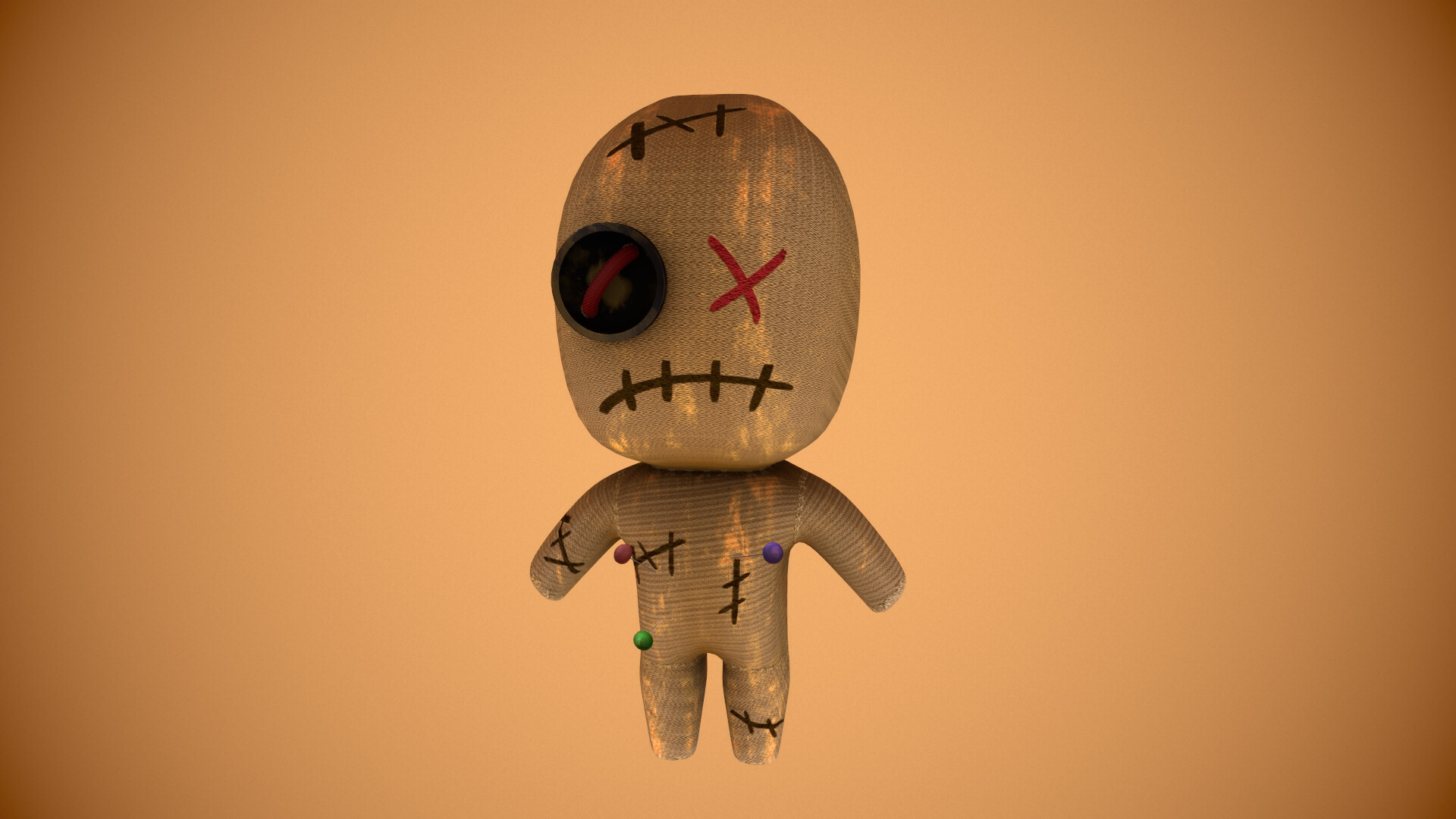 ArtStation - Voodoo puppet