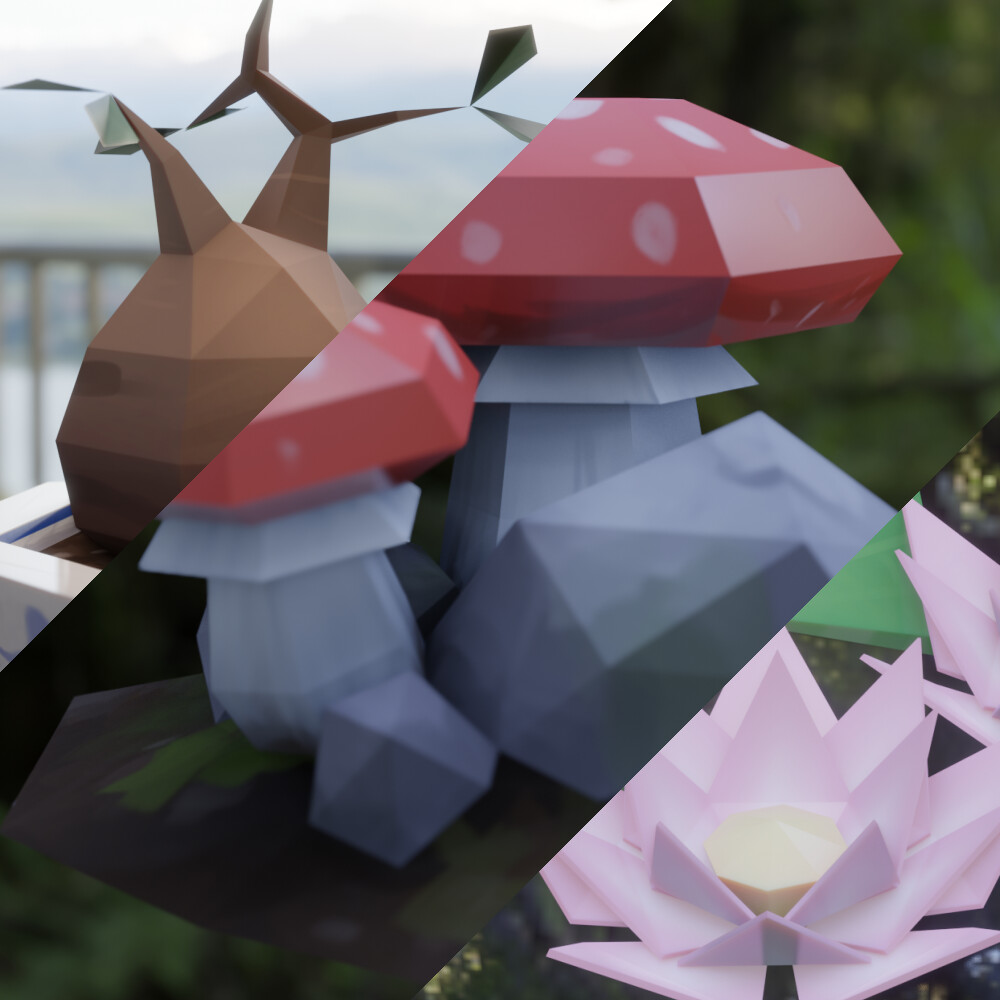 ArtStation - Low Poly Assets (3D)