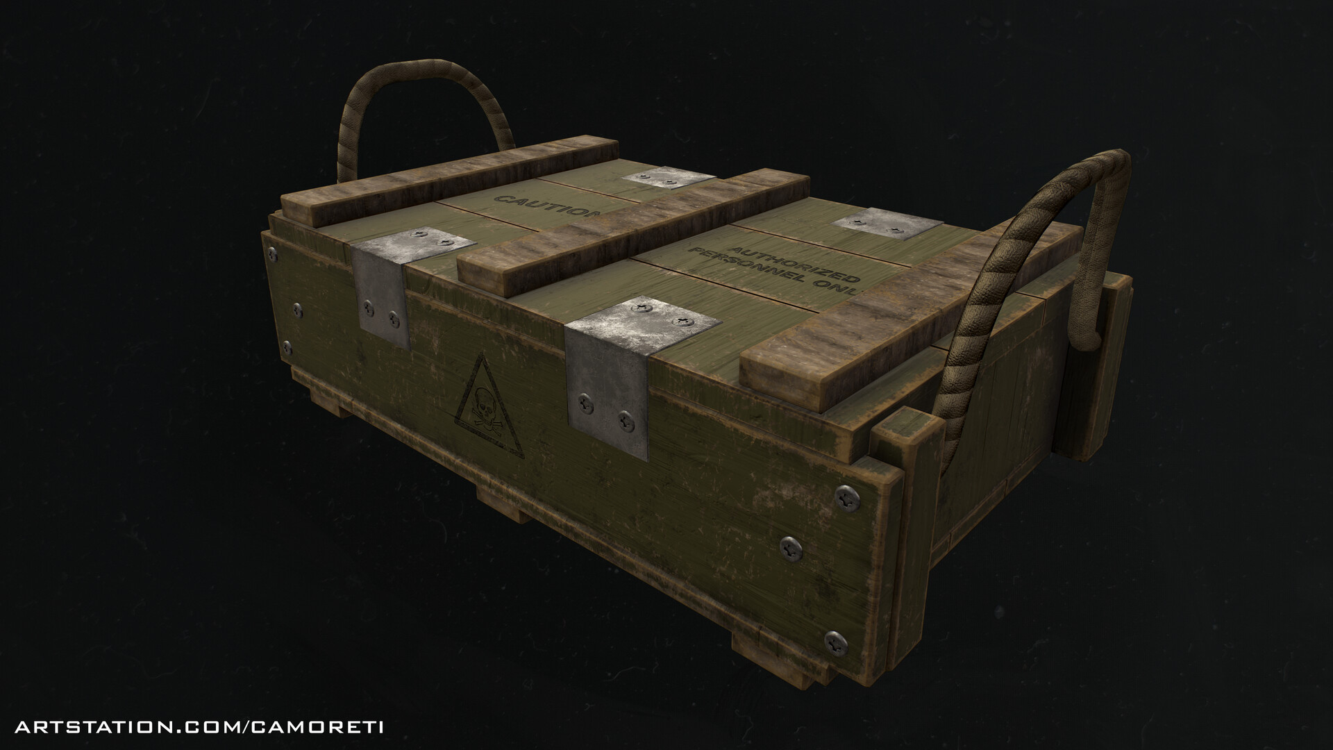 ArtStation - Ammo Crate [Modular Prop]