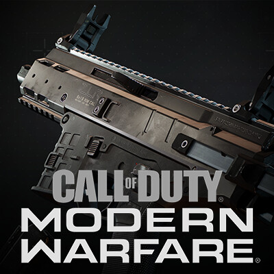 ArtStation - In-game weapon asset for Call of Duty – Modern Warfare
