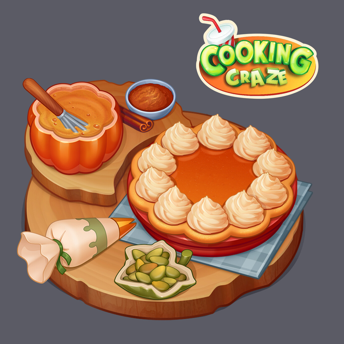 ArtStation - Pumpkin pie