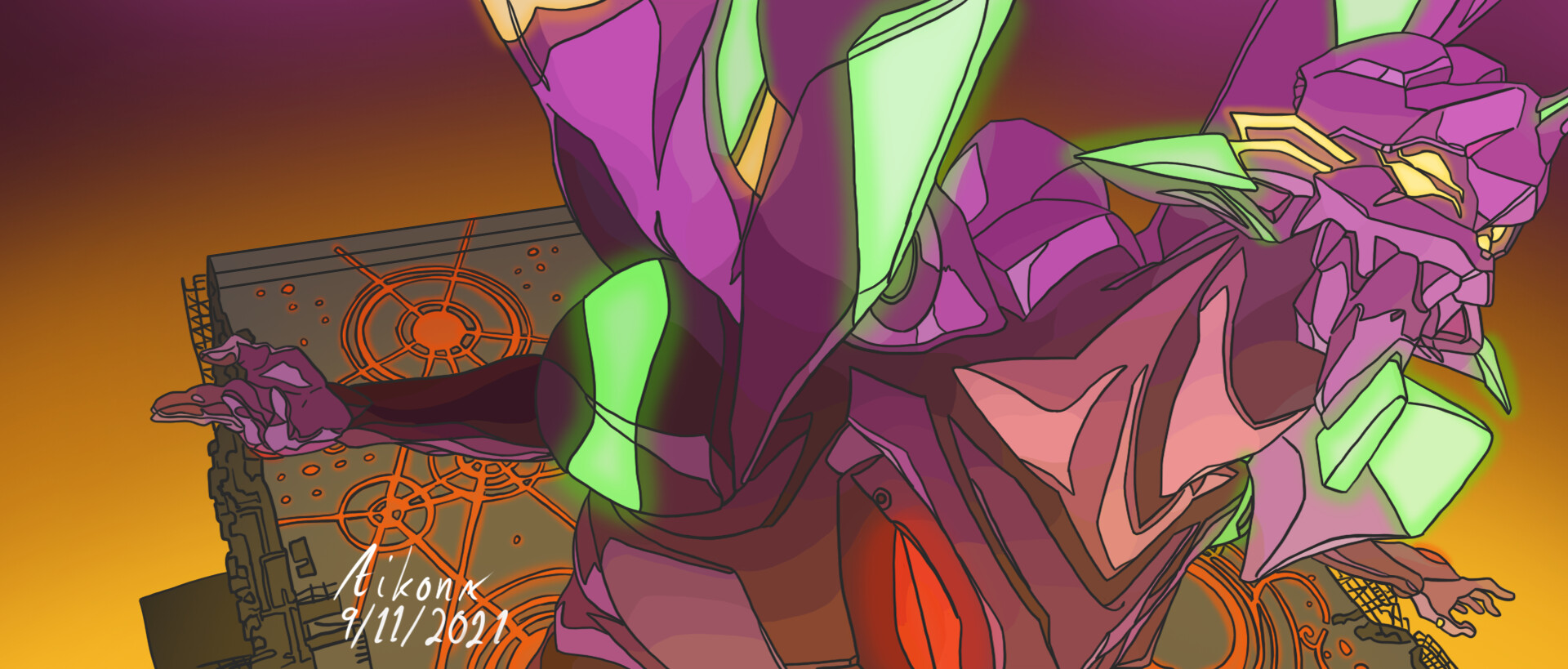 ArtStation - EVA-13 Fan Art - Evangelion: 3.0+1.01 Thrice Upon a Time