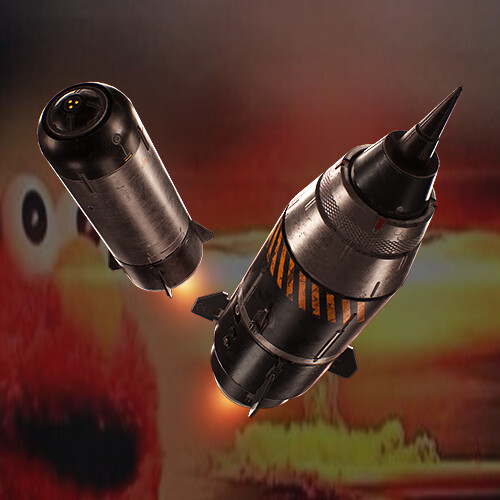 ArtStation - Sci-Fi Missiles Game Ready