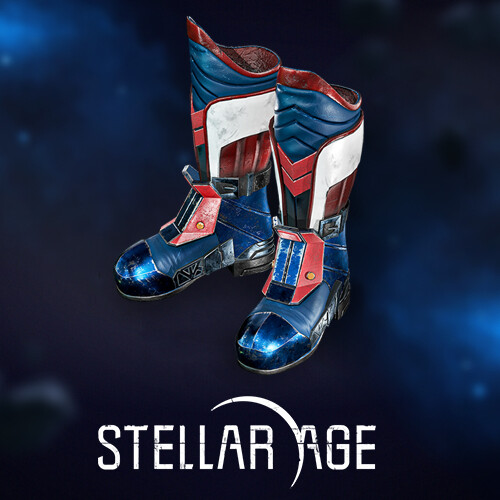 ArtStation - Sci-fi boots fractions of USA
