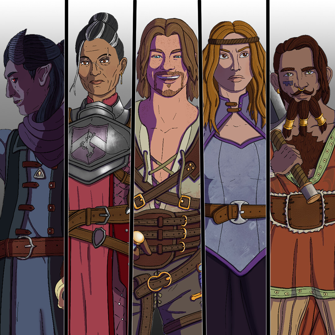 ArtStation - D&D Character Concepts
