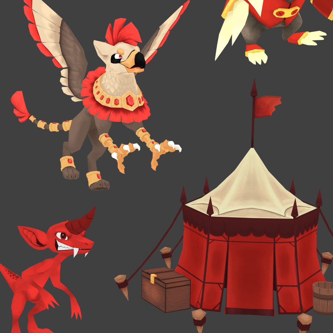 ArtStation - Heavenly Duels VR Units