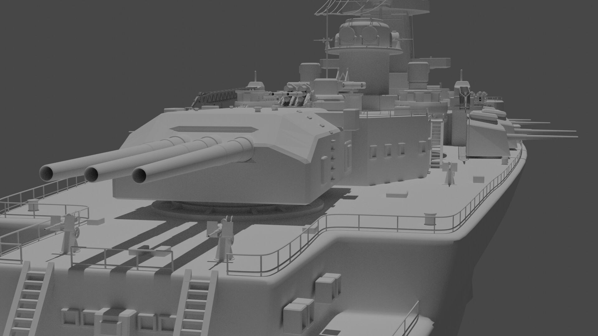 ArtStation - Heavy Cruiser Admiral Graf Spee