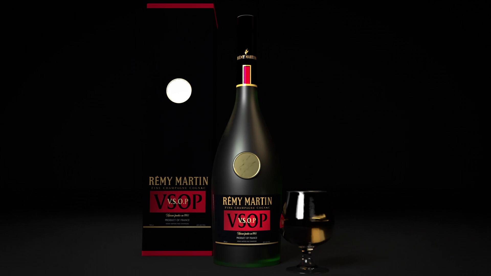 ArtStation - Remy Martin V.S.O.P 3D Product Animation by Ventablack ...