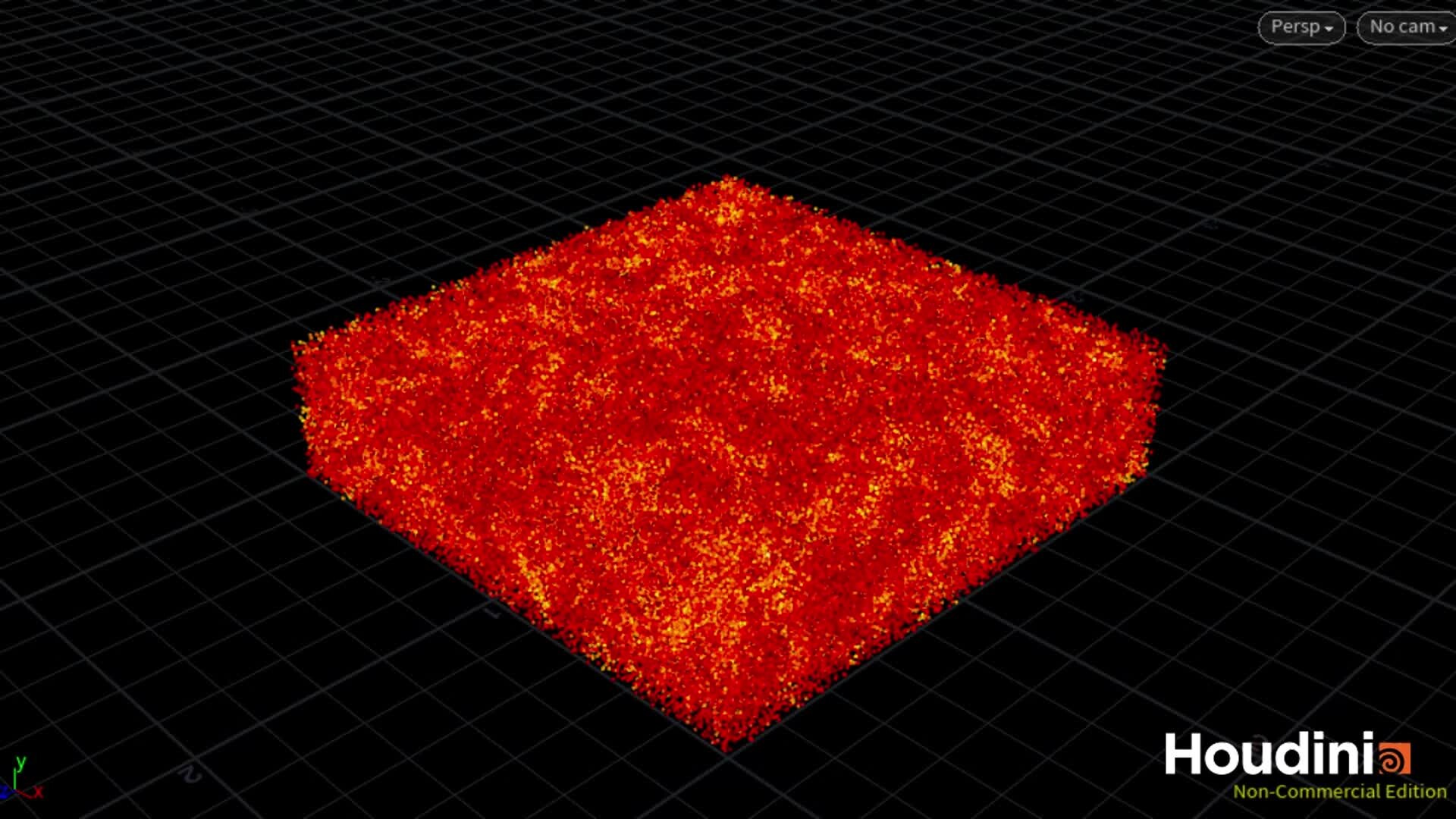 ArtStation - Houdini | Lava Simulation