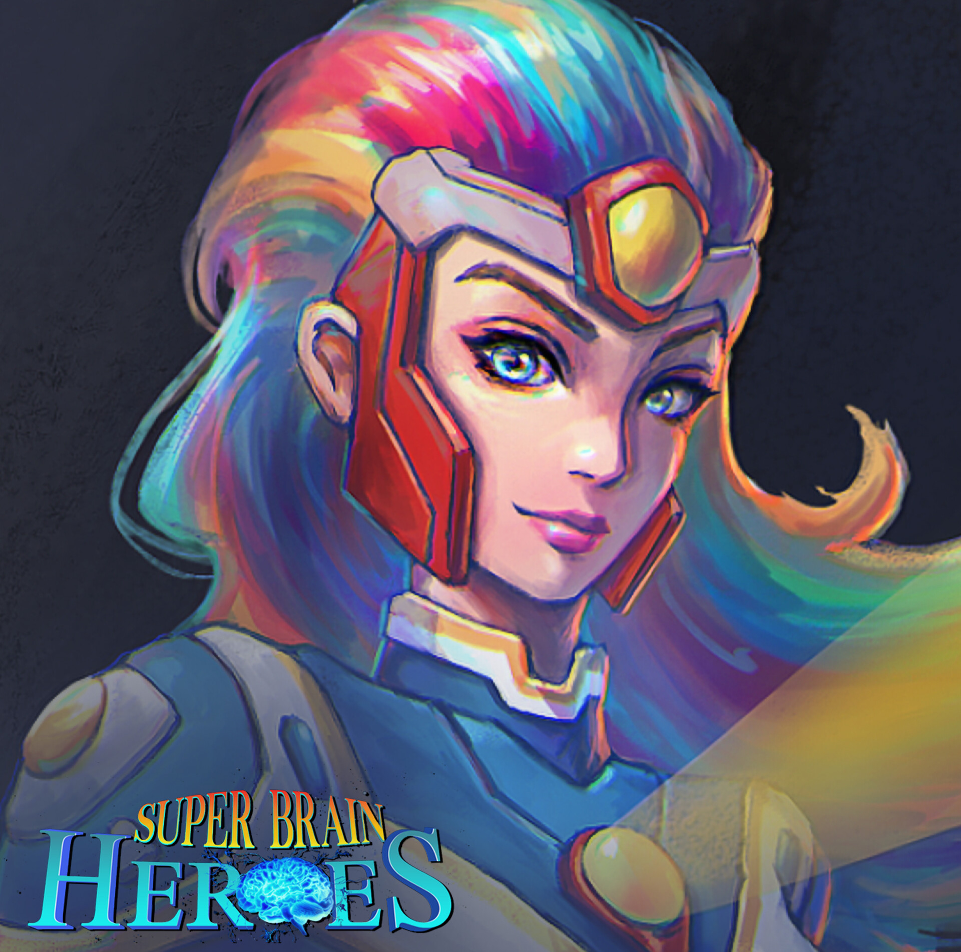 ArtStation - Amygdala for Super Brain Heroes