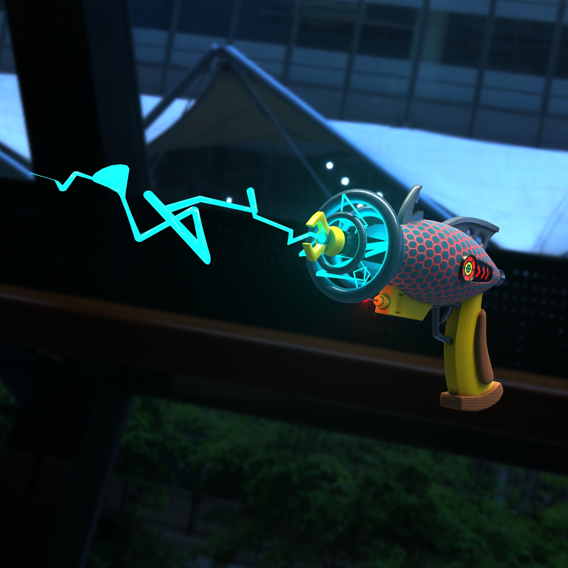 ArtStation - Retro Space Weapon(Stylized)