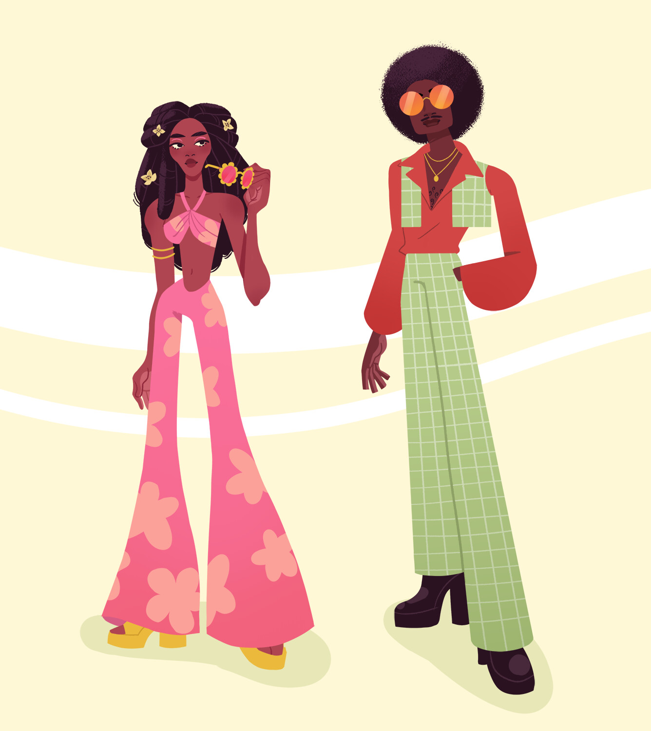 ArtStation - 70s Character Design