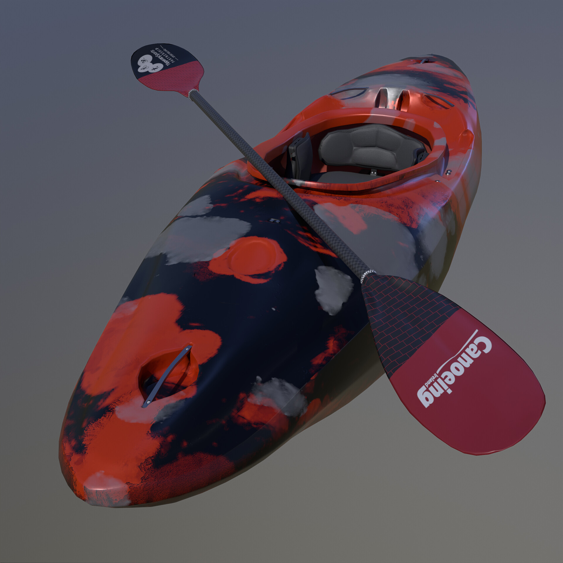 ArtStation - Sit In Kayak - Suir Blueway VR