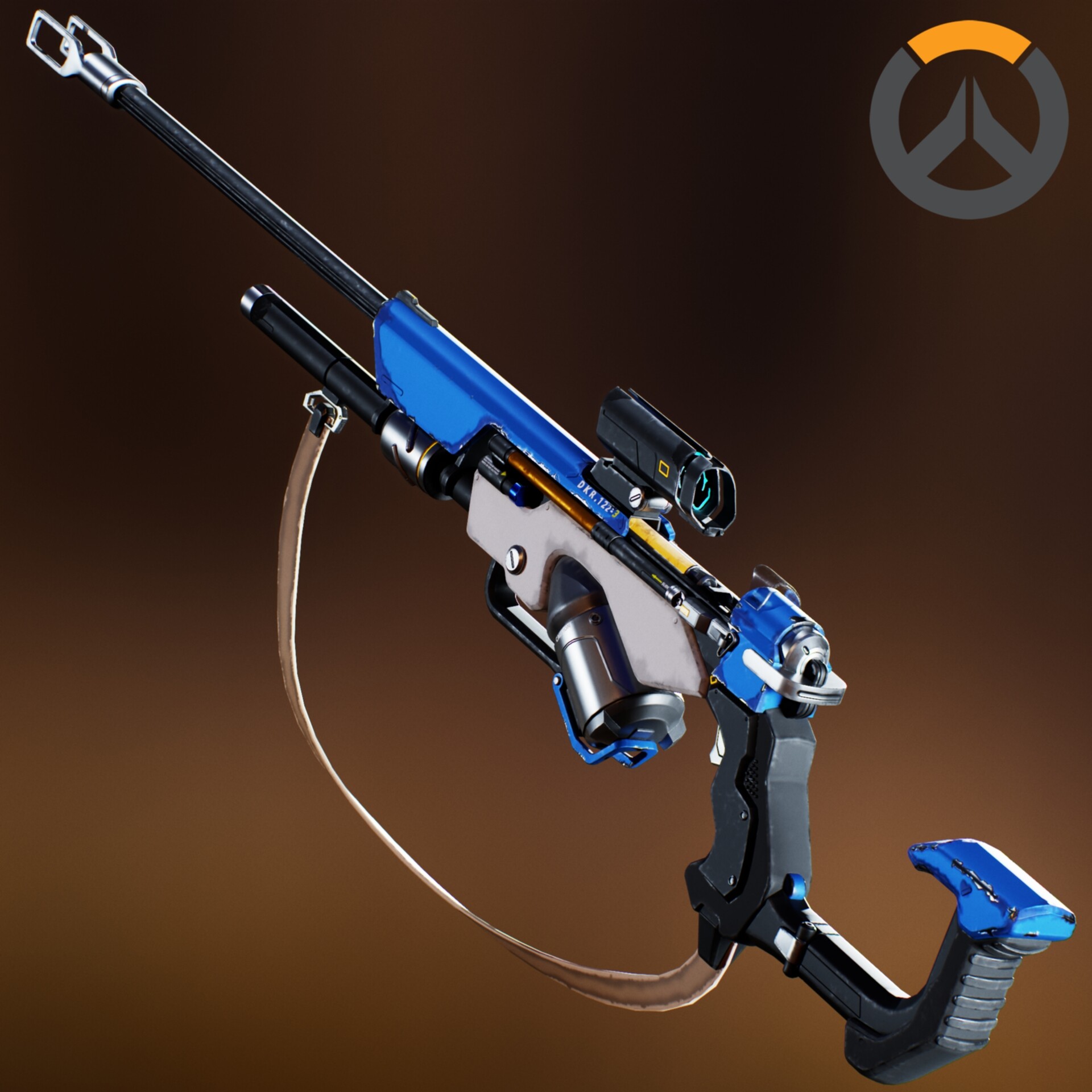 ArtStation - Ana's Biotic Rifle (Overwatch Fanart)
